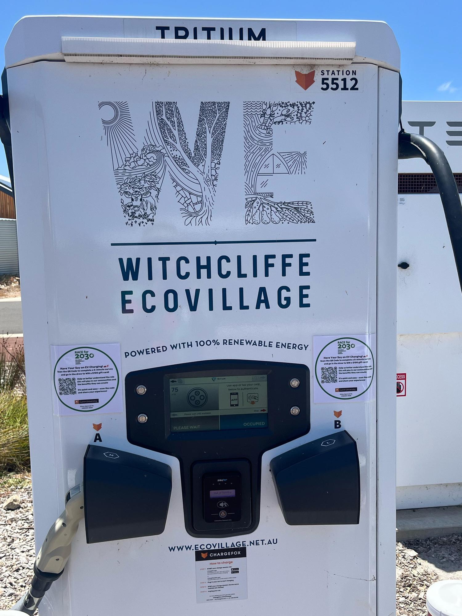 Witchcliffe Eco Village | Witchcliffe, WA | EV Station