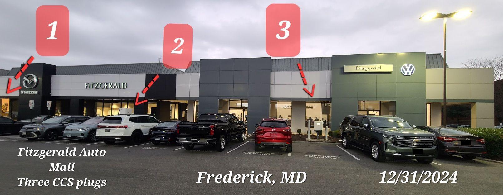 Fitzgerald Auto Mall | Frederick, MD | EV Station
