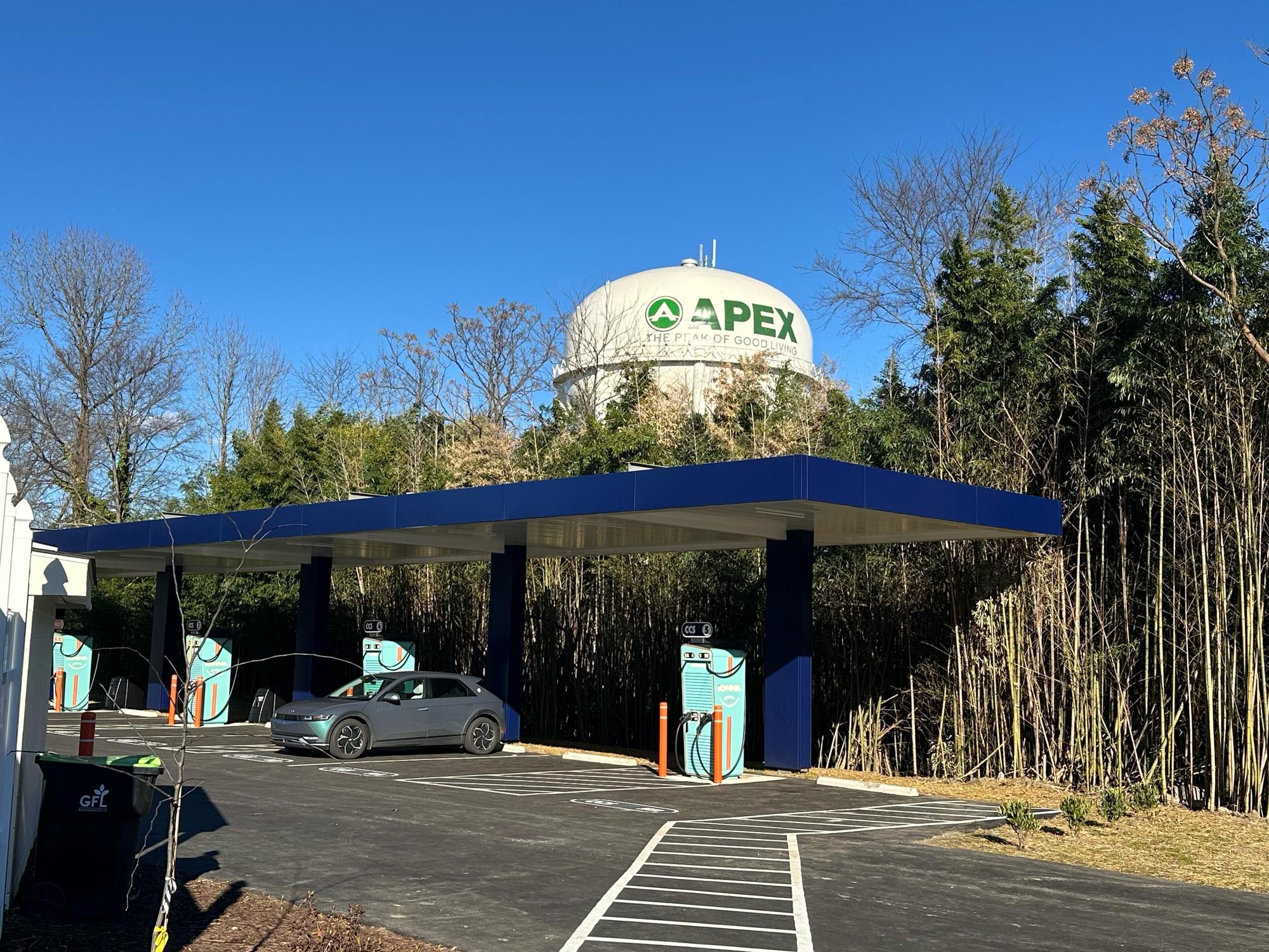 IONNA Apex, NC Rechargery - N Salem St | Apex, NC | EV Station