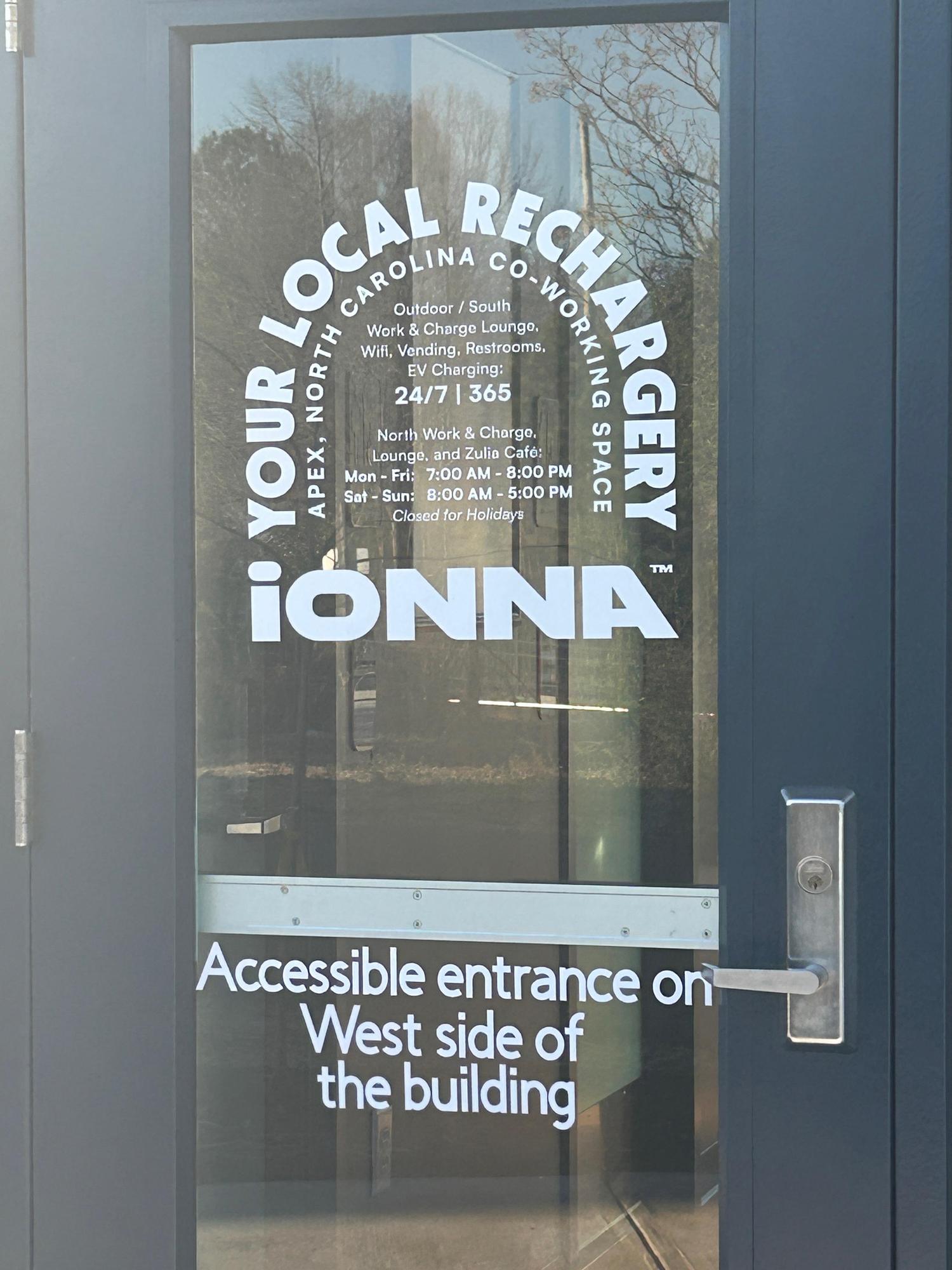 IONNA Apex, NC Rechargery - N Salem St | Apex, NC | EV Station