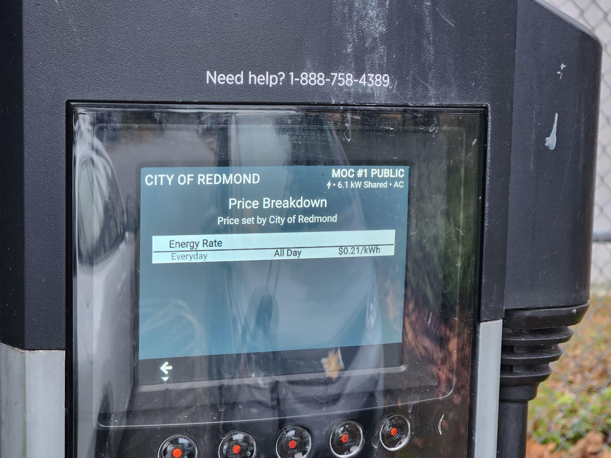 Redmond Maintenance Operations Center | Redmond, WA | EV Station