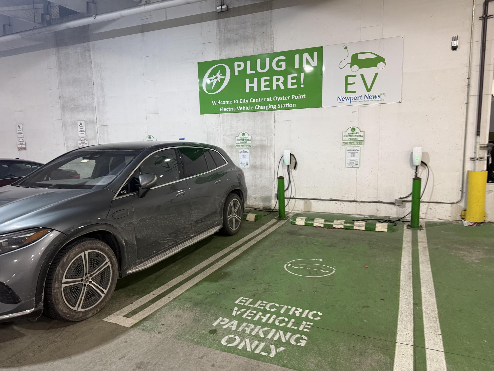 City Center Mariners Row Garage | Newport News, VA | EV Station