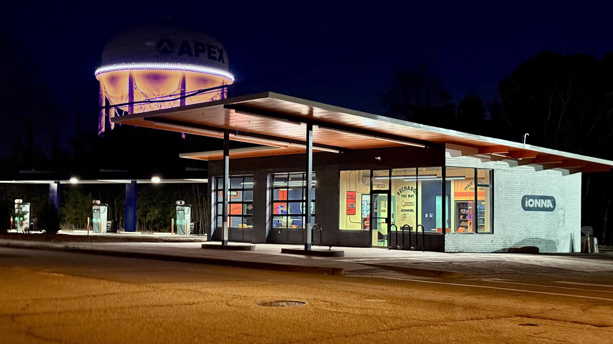 IONNA Apex, NC Rechargery - N Salem St | Apex, NC | EV Station