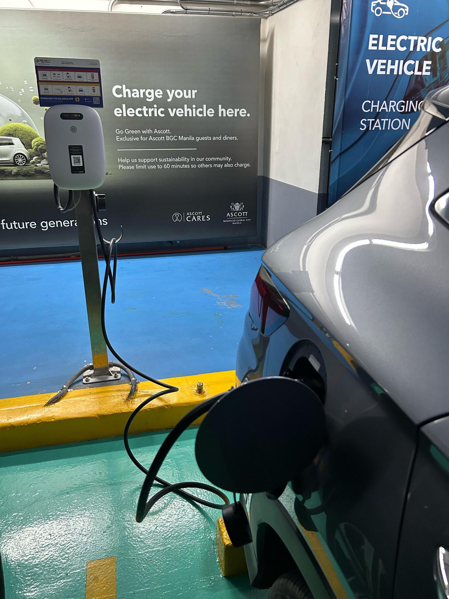 Solarius EV Charging | Ascott BGC | Taguig, NCR | EV Station