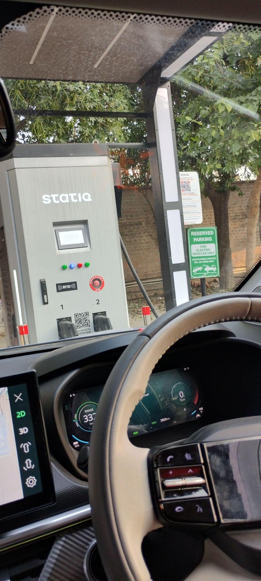 Statiq Charger JP Palace | Agra, UP | EV Station