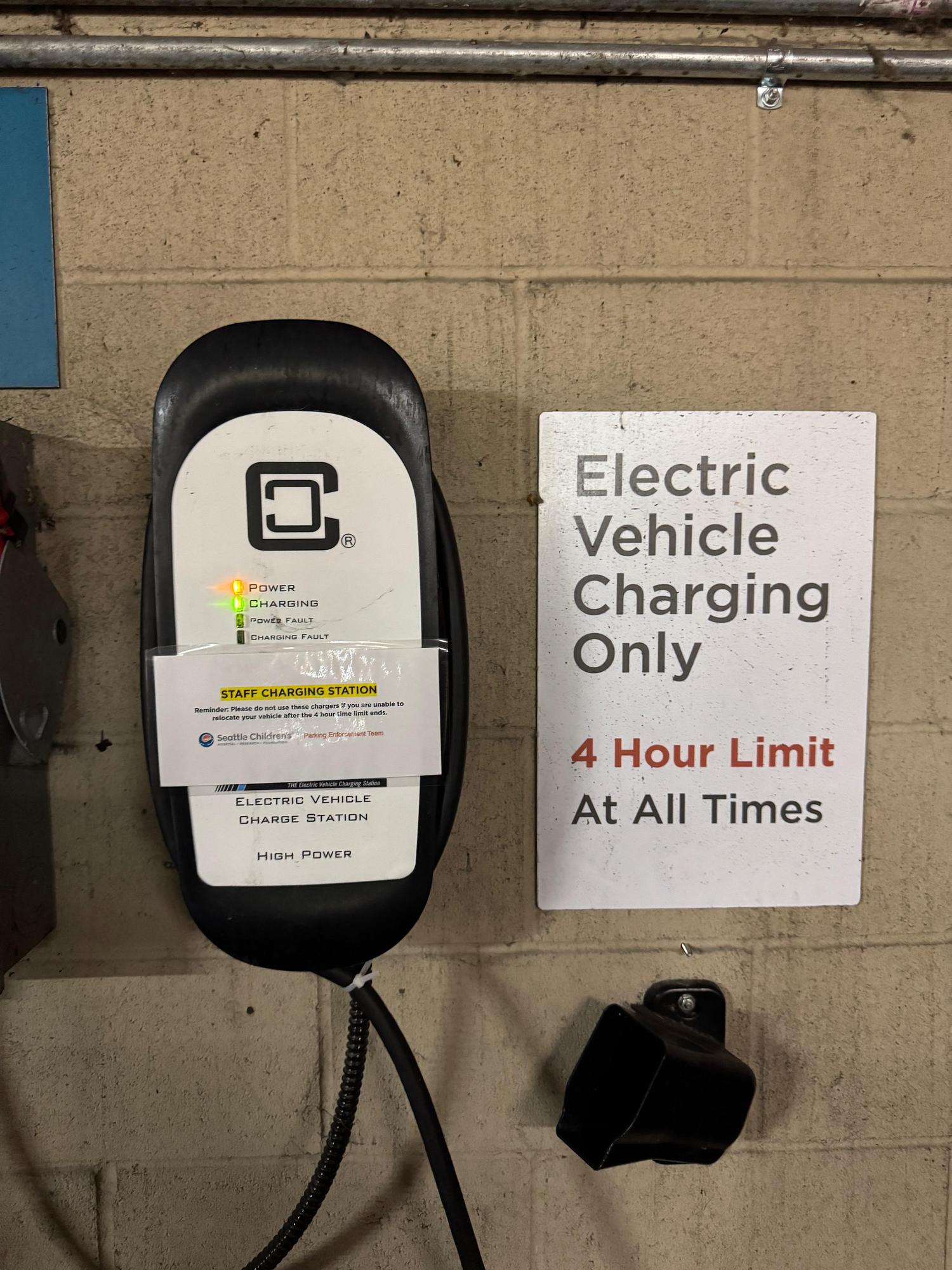 Seattle Children's Hospital - Ocean Garage | Seattle, WA | EV Station