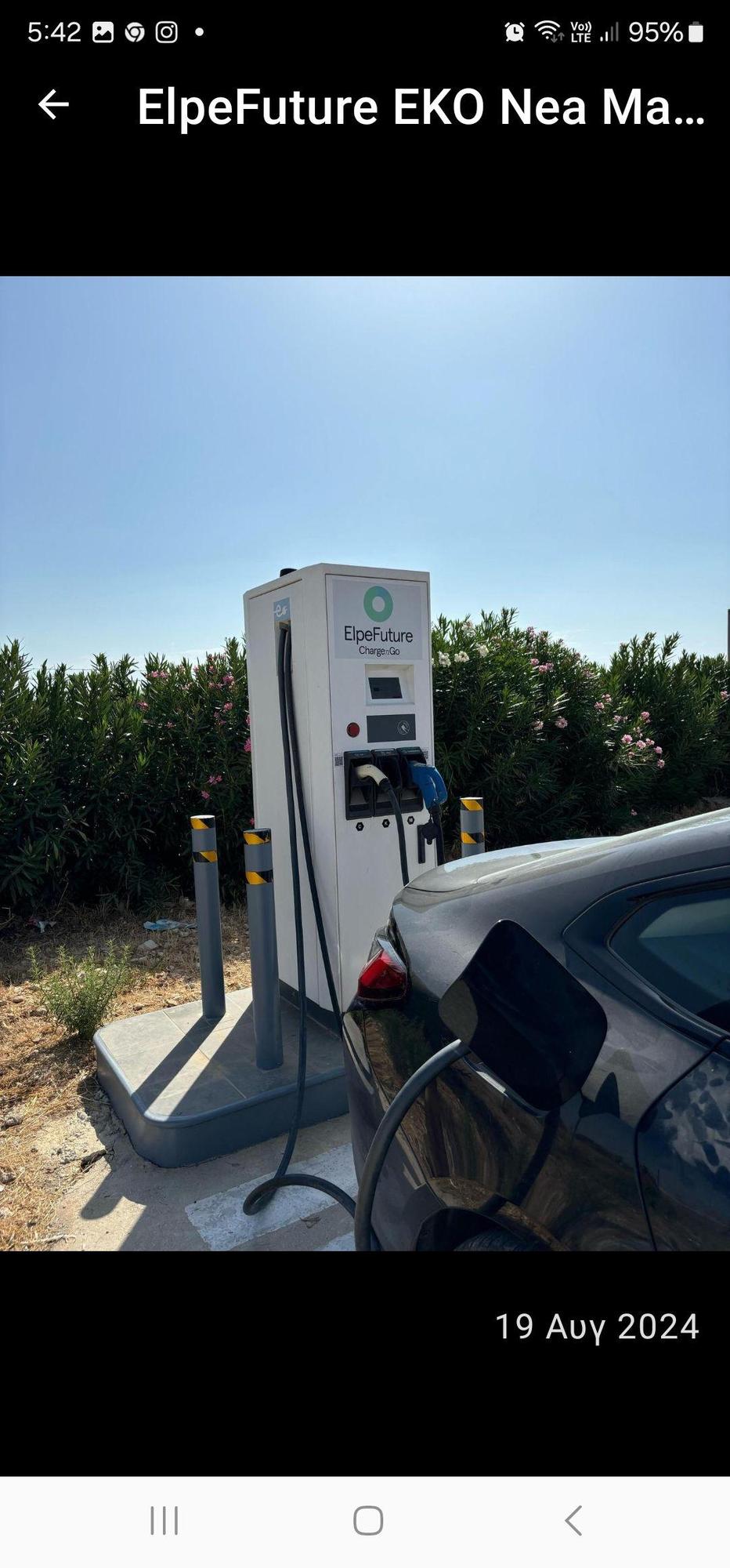 ElpeFuture EKO Nea Manolada | 29WP+82 Vouprasia, Greece | EV Station