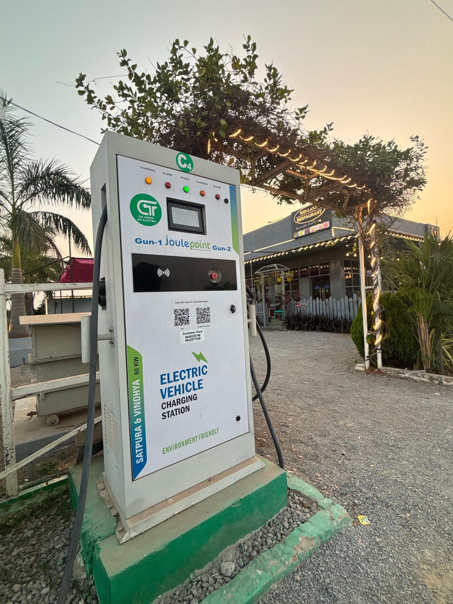 GT EV Charging at Midland Cafè | 2W8H+435, Dwaraka Nagar, Telangana 508206, India | EV Station