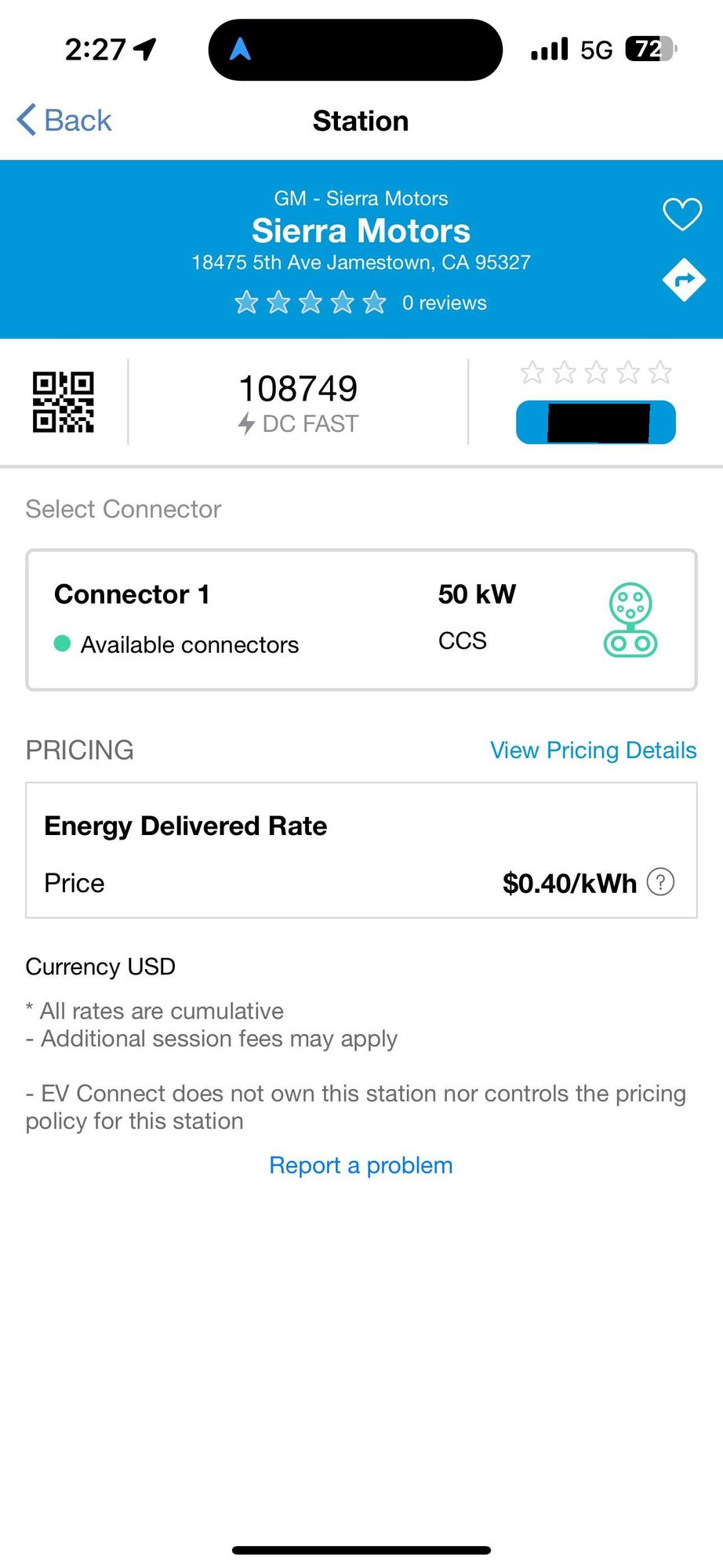 Sierra Motors CCS (Coming Soon) | Jamestown, CA | EV Station