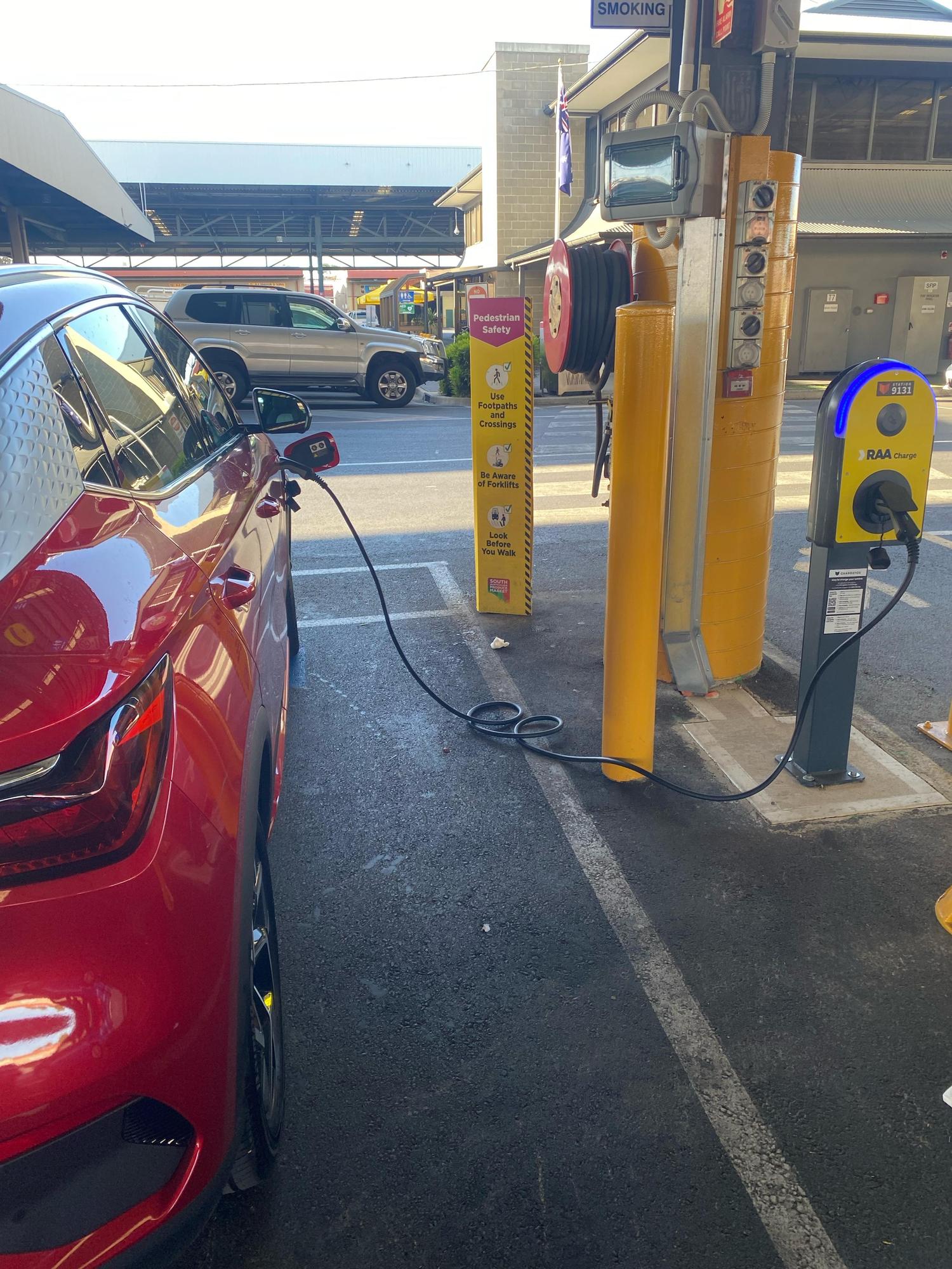 SA produce market | Pooraka, SA | EV Station