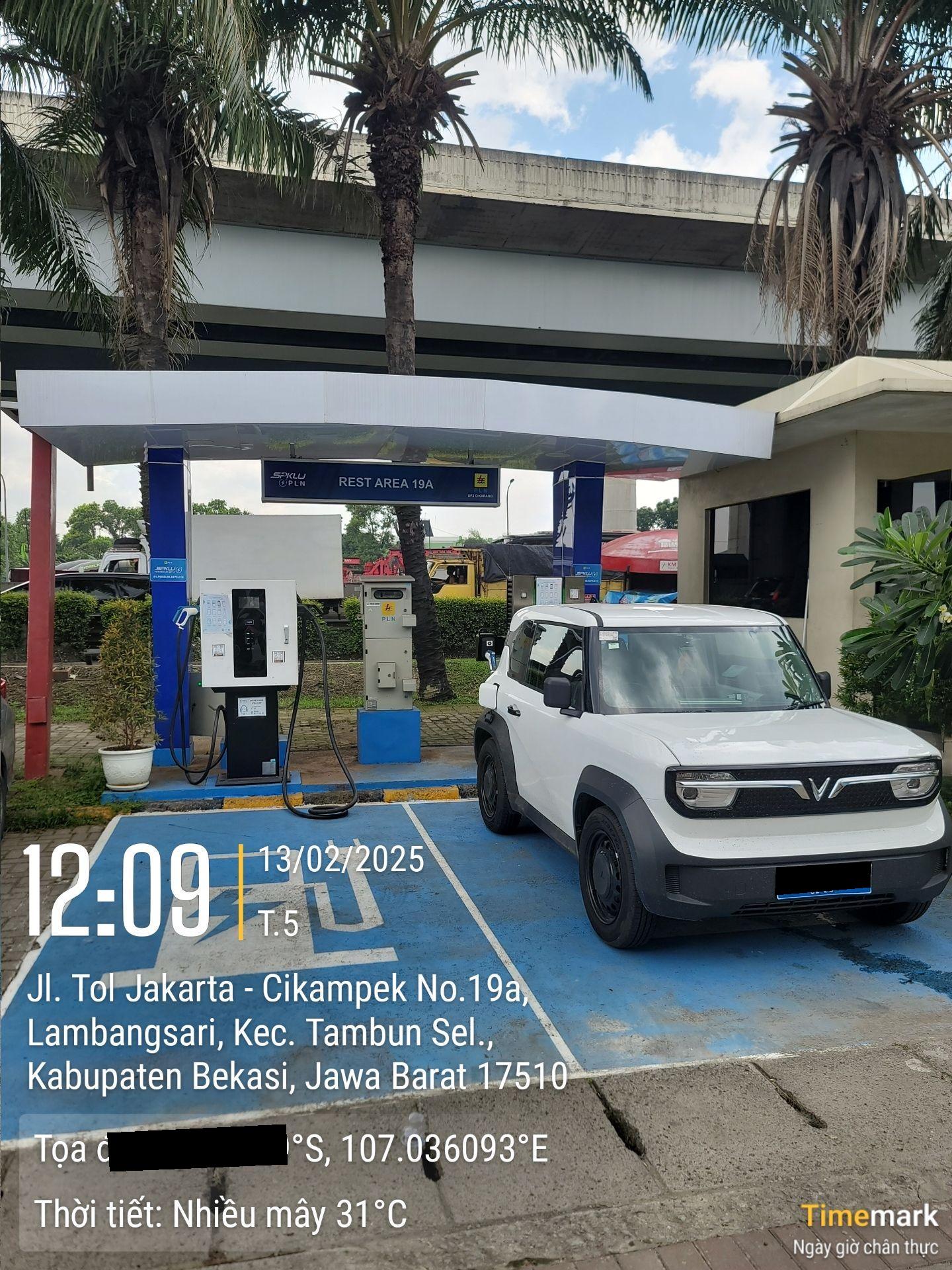 SPKLU Rest Area KM 19A | Rest Area KM.19 Tol Jakarta-Cikampek ...