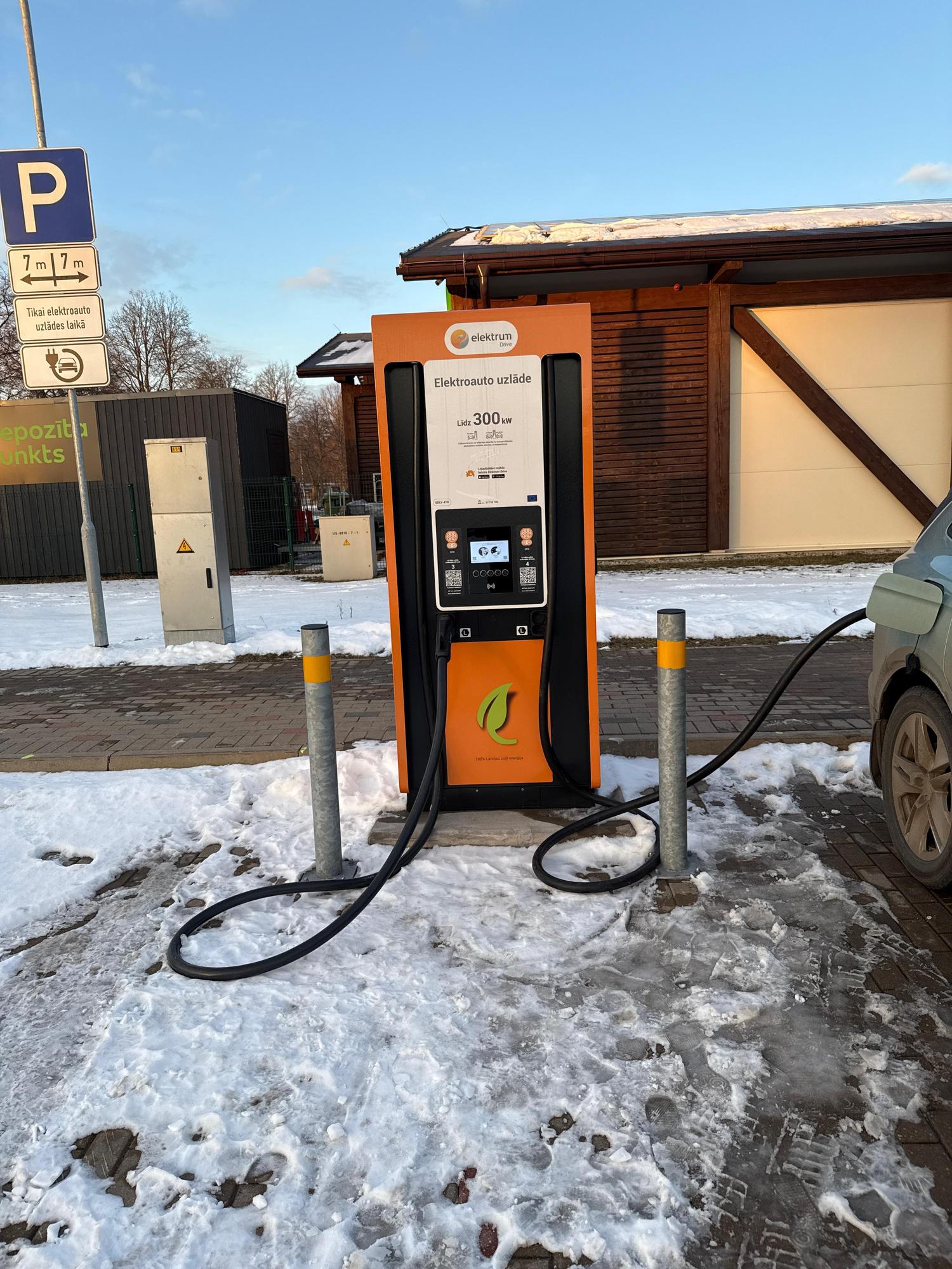 Elektrum Drive Charging Station | Ragana, Siguldas novads | EV Station