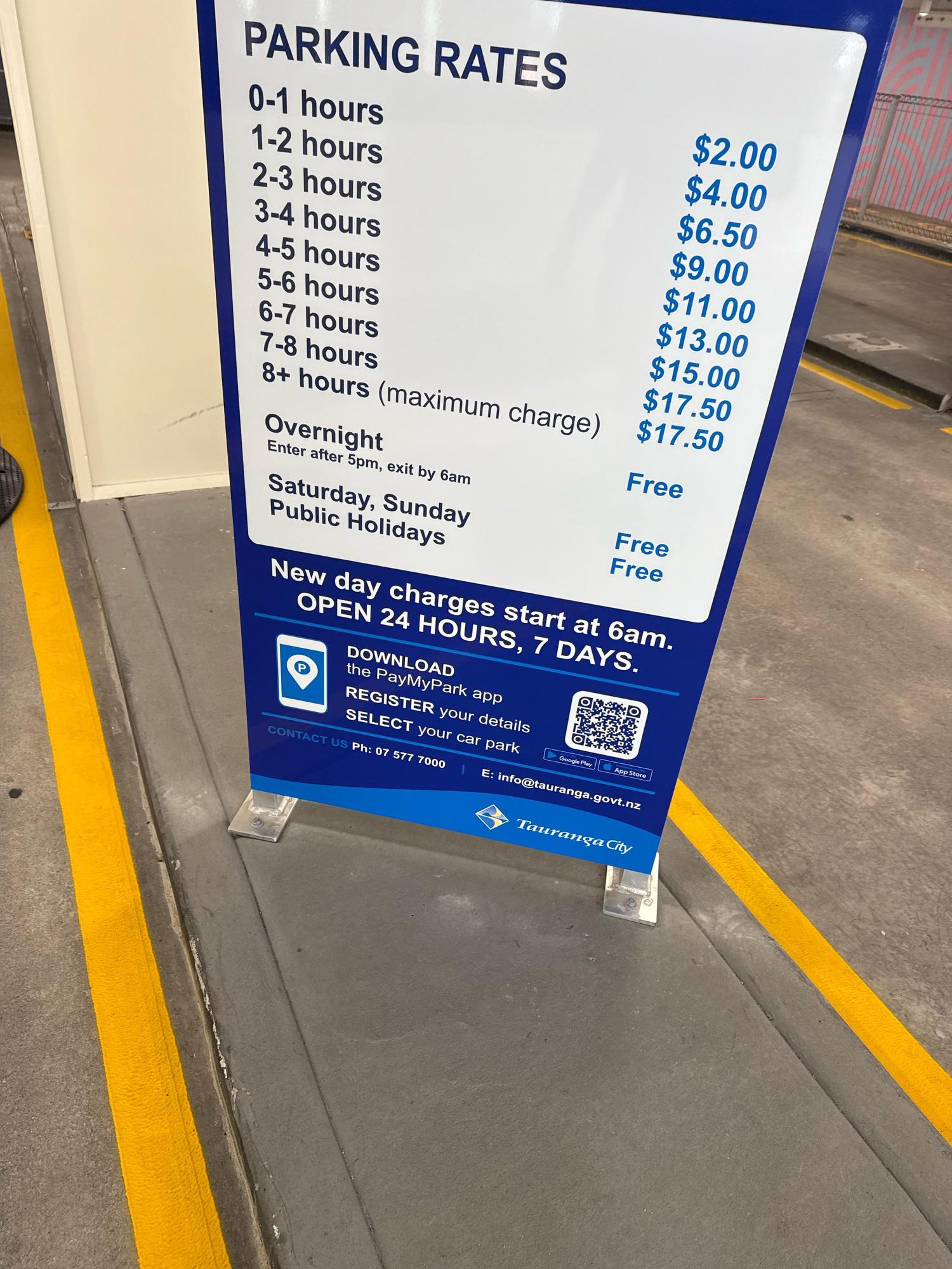 Spring Street Car Park | Tauranga, Bay of Plenty | EV Station