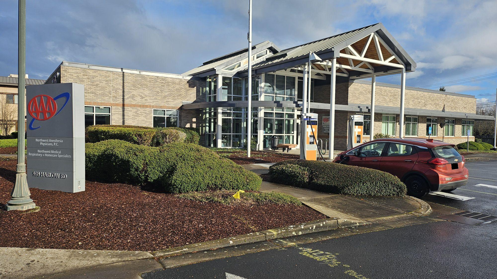 AAA - Springfield | Springfield, OR | EV Station