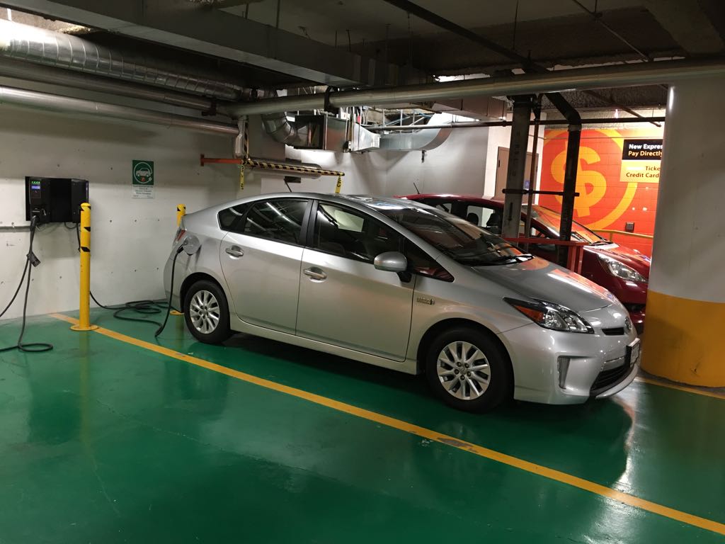 EasyPark - Pacific Centre Parkade | Vancouver, BC | EV Station