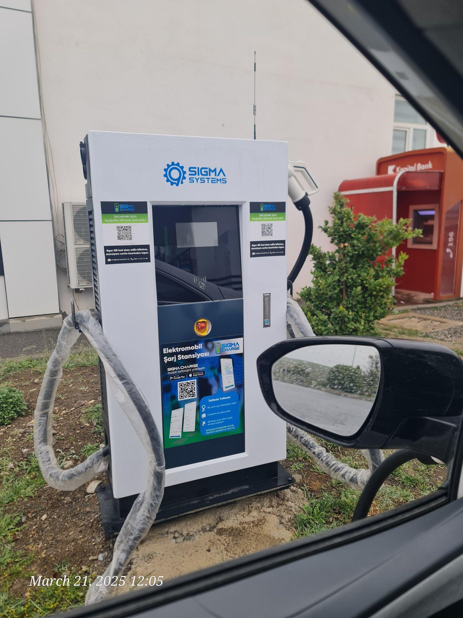 Sigma Charge Point GBT | CCS2 | R6W9+5R ,Shaki District | EV Station