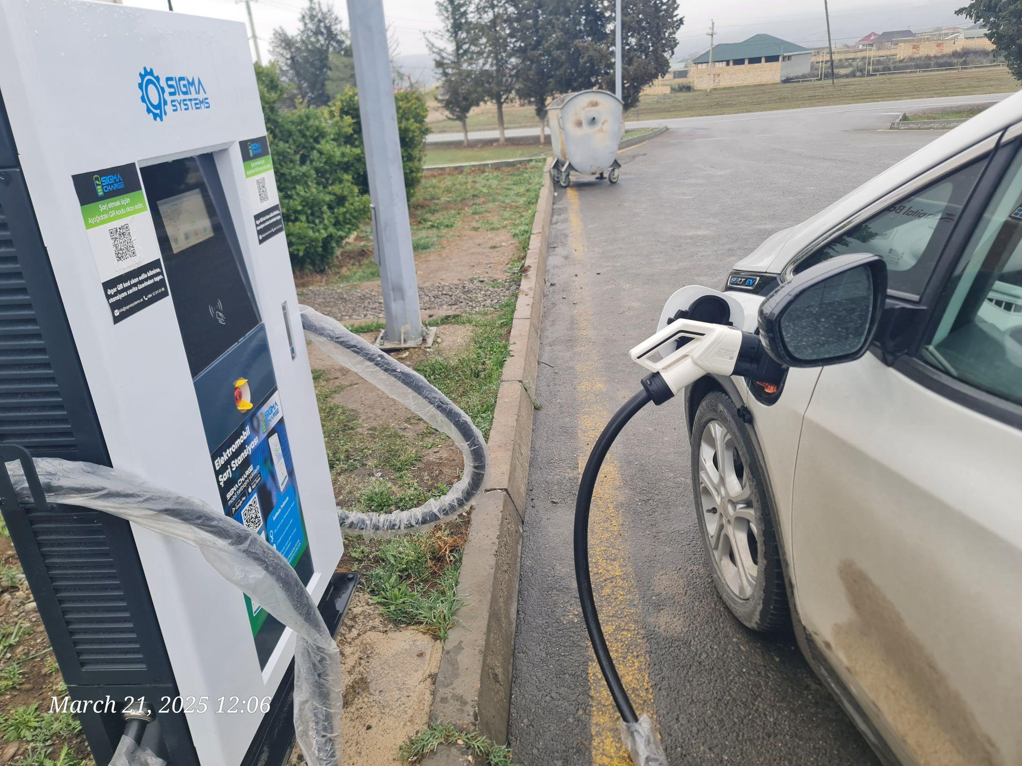Sigma Charge Point GBT | CCS2 | R6W9+5R ,Shaki District | EV Station