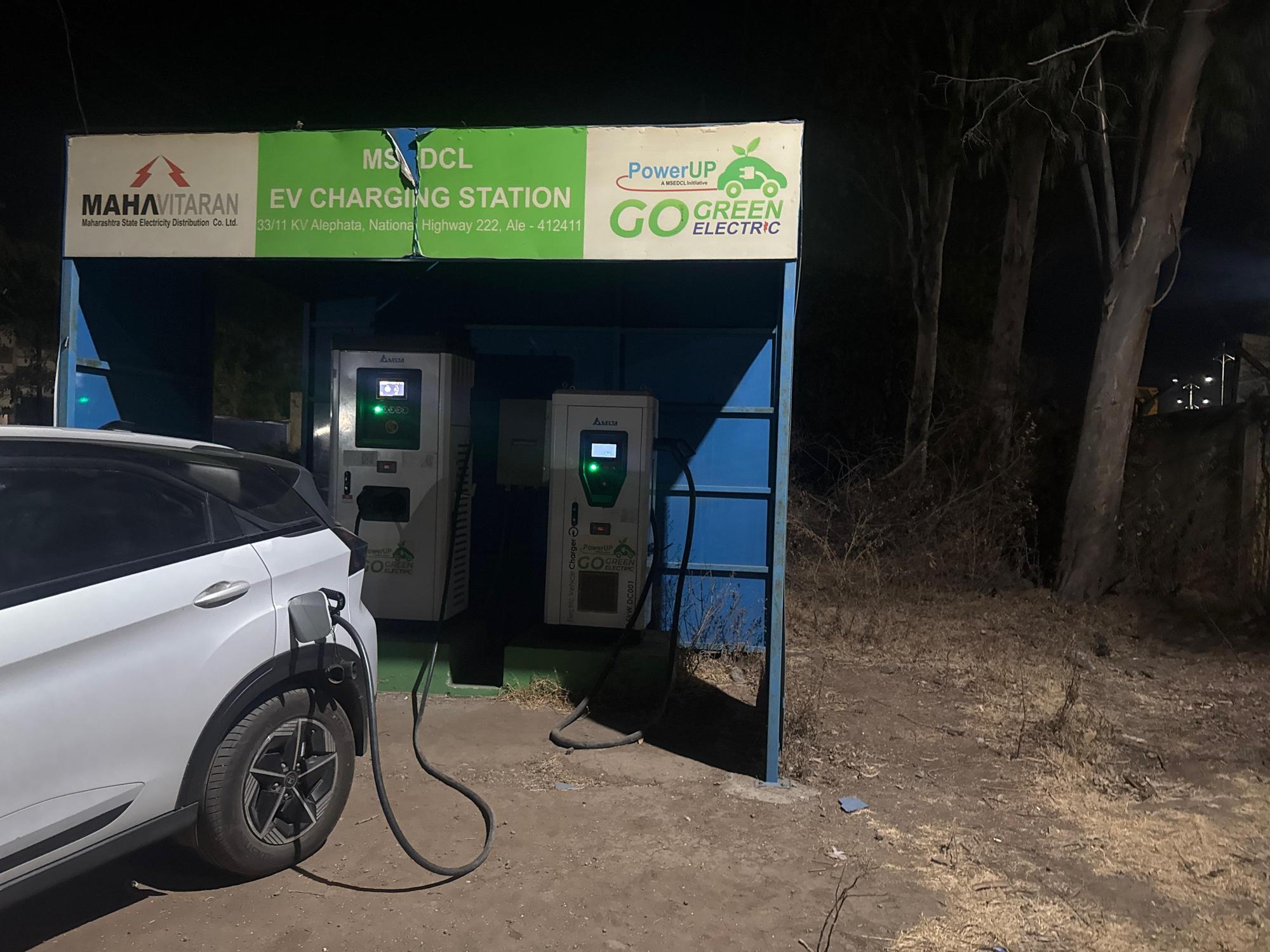 Alephata MSEDCL 50Kw | Alephata, MH | EV Station