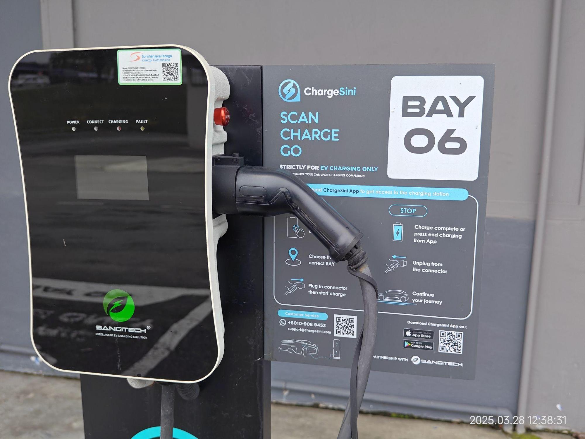 ChargeSini Station Today's Market BBSA (40kW DC & 22KW AC) | Masai ...