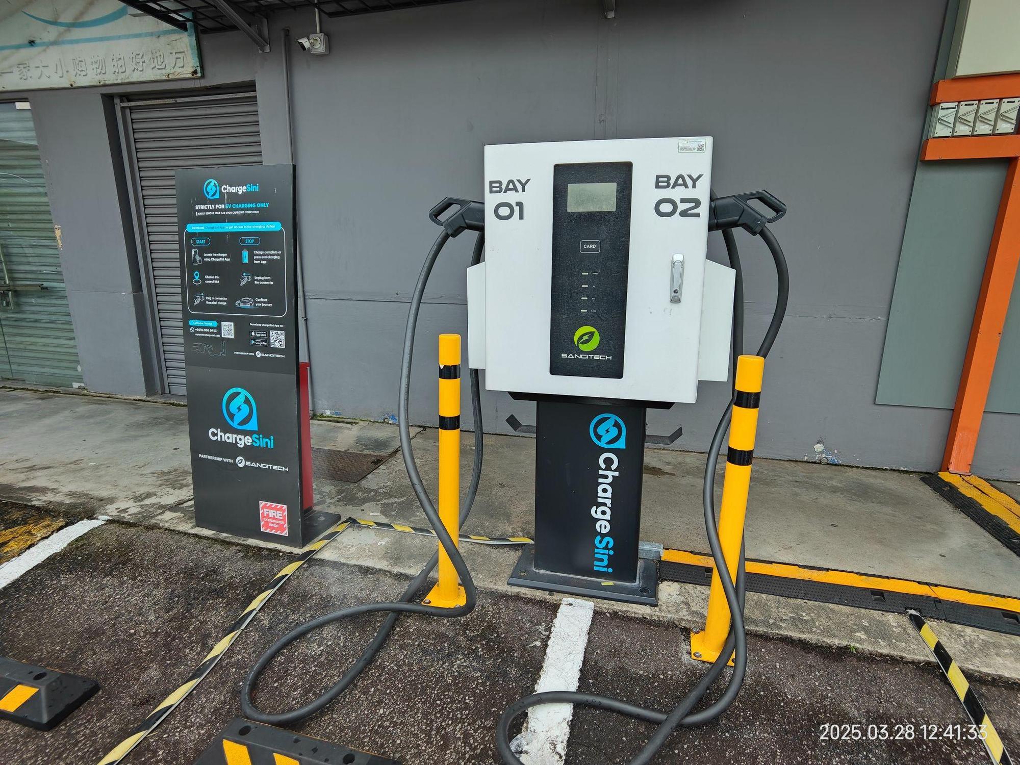 ChargeSini Station Today's Market BBSA (40kW DC & 22KW AC) | Masai ...
