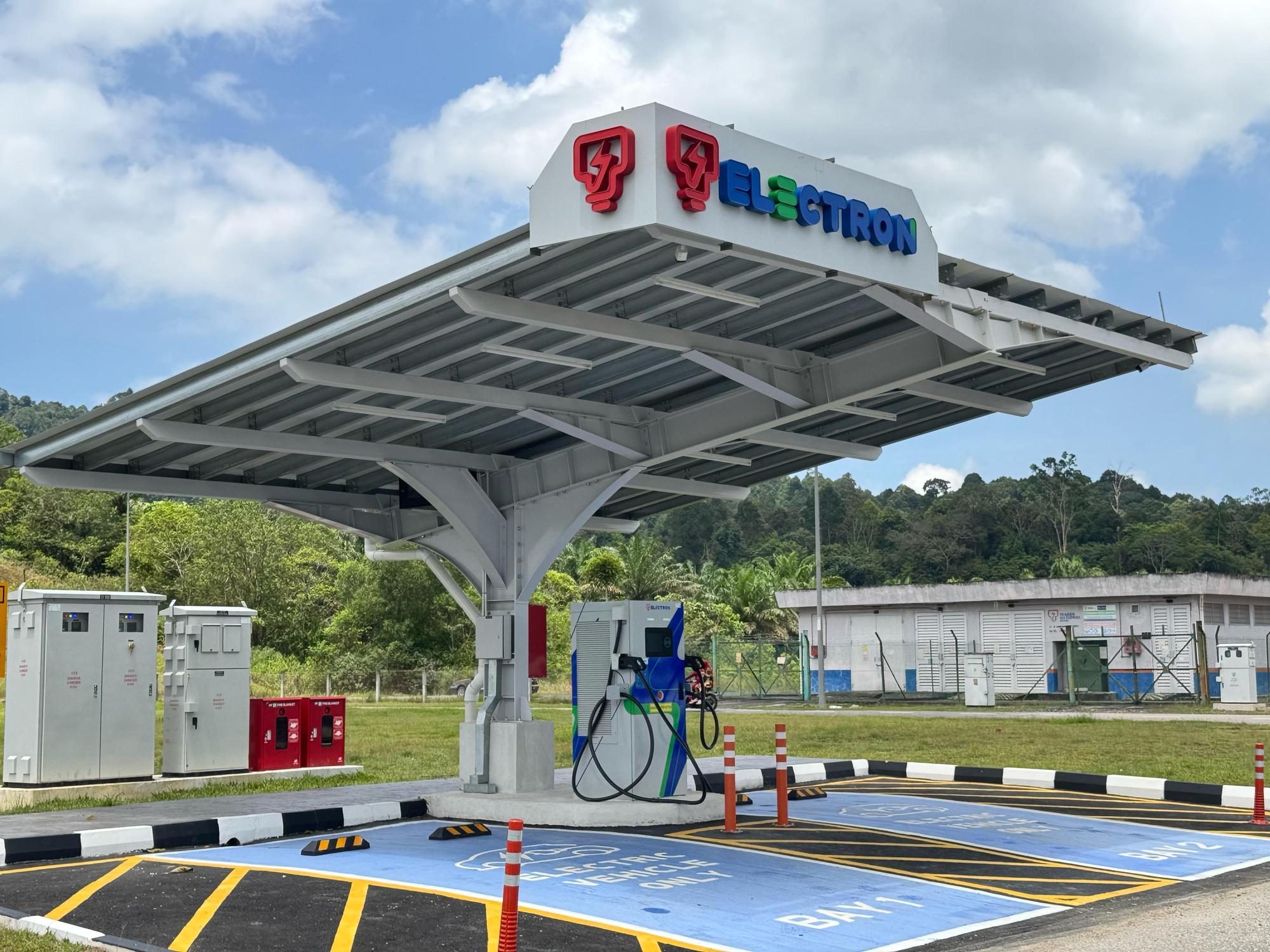 TNB Electron | R&R Paka Westbound (180kW DC) | Paka, Terengganu | EV ...