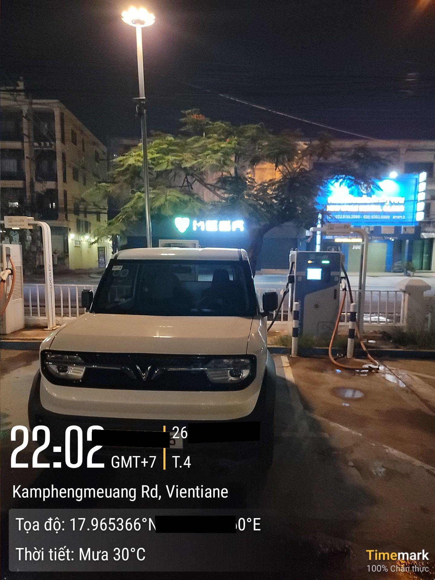 LOCA EV Fast Charging Station - The Kao Restaurant | Vientiane ...