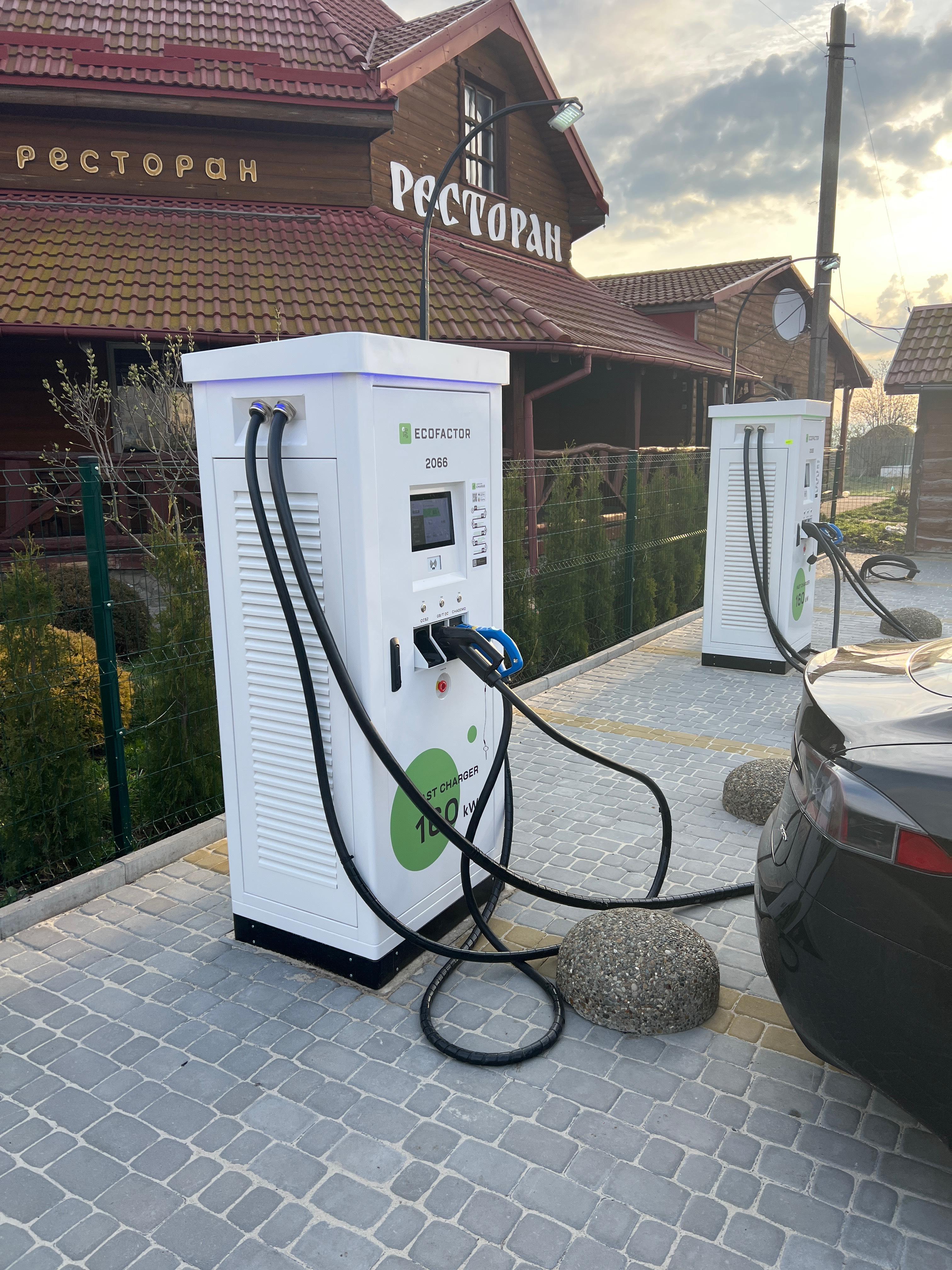 2066 ECOFACTOR "Гостинна піч" | Tarakaniv, Rivnens'ka oblast | EV Station