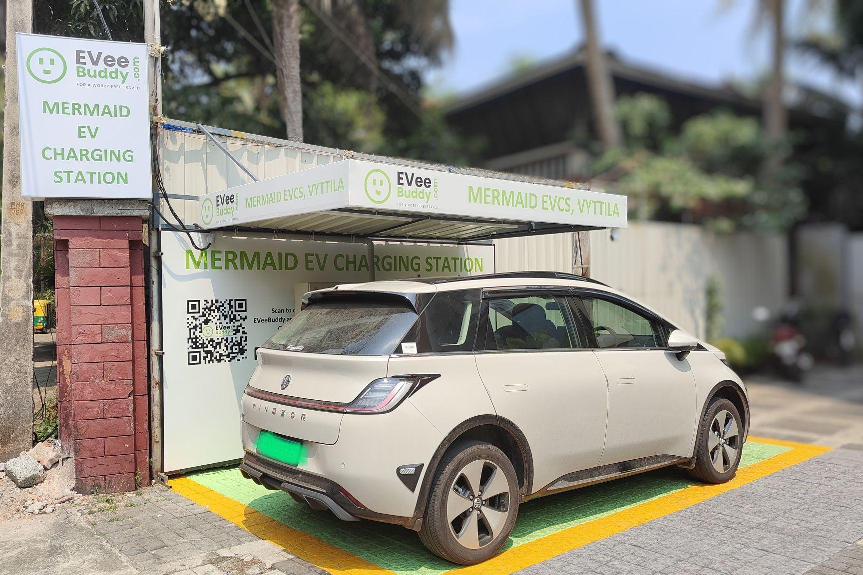 EVee Buddy | Mermaid EVCS | Kochi, KL | EV Station