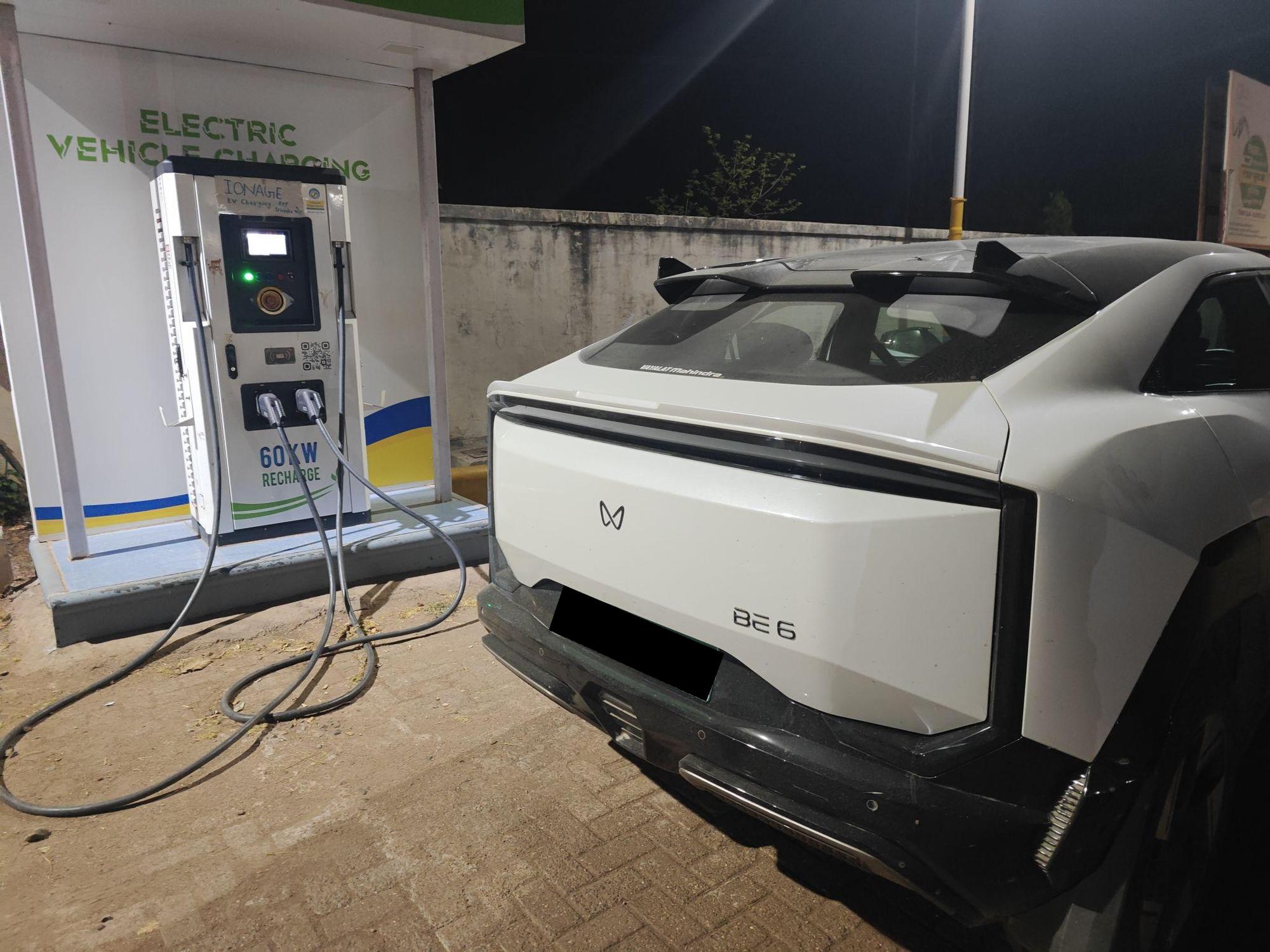 BPCL 60 kW double gun CCS Type | Bans Khedi, MP | EV Station