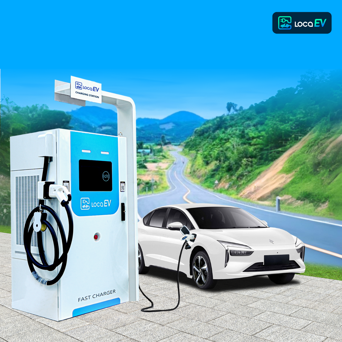 LOCA EV Charging Station - Xanamkhan | Xanamkhan, Vientiane Province | EV Station