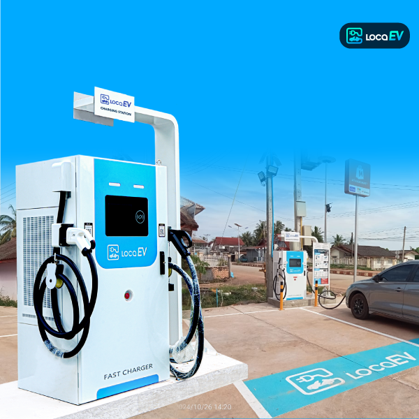 LOCA EV Charging Station - Phonhong (Kokkok Mart) | Phônhông, Vientiane ...
