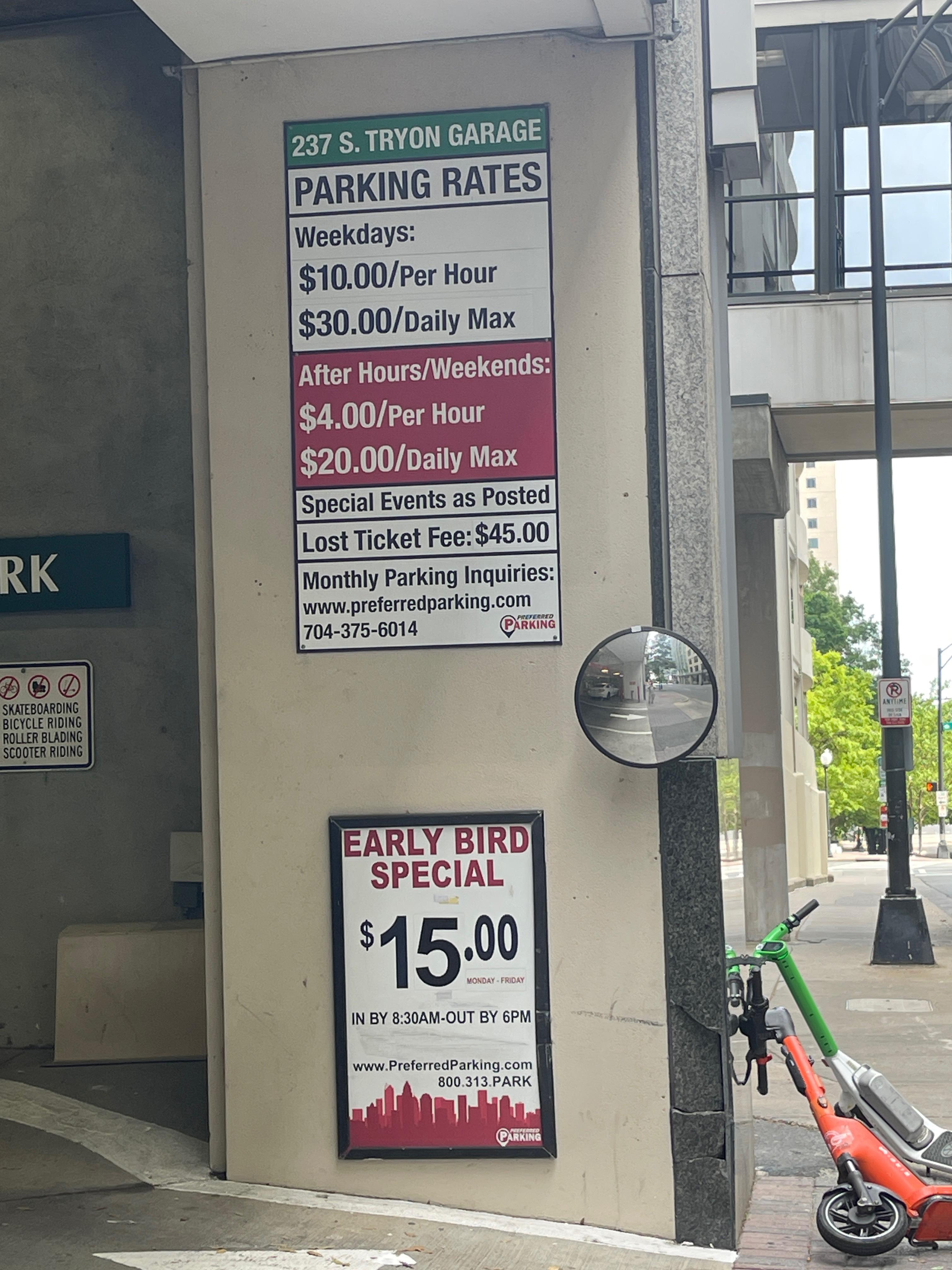237 S Tryon St Garage | Charlotte, NC | EV Station