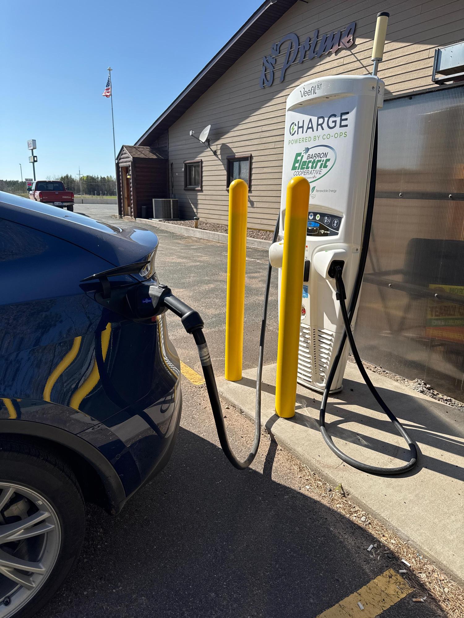 The Prime Bar and Family Dining | Trego, WI | EV Station