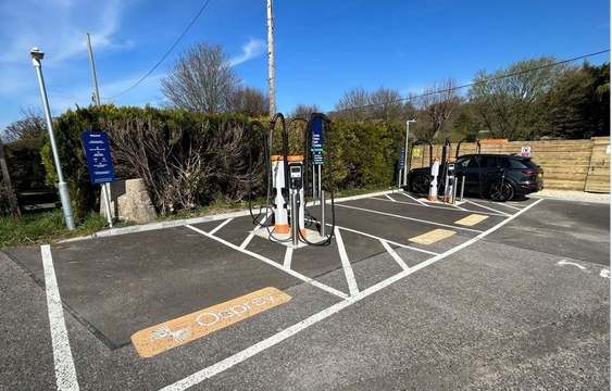 Hillside Cafe | Codford, England | EV Station
