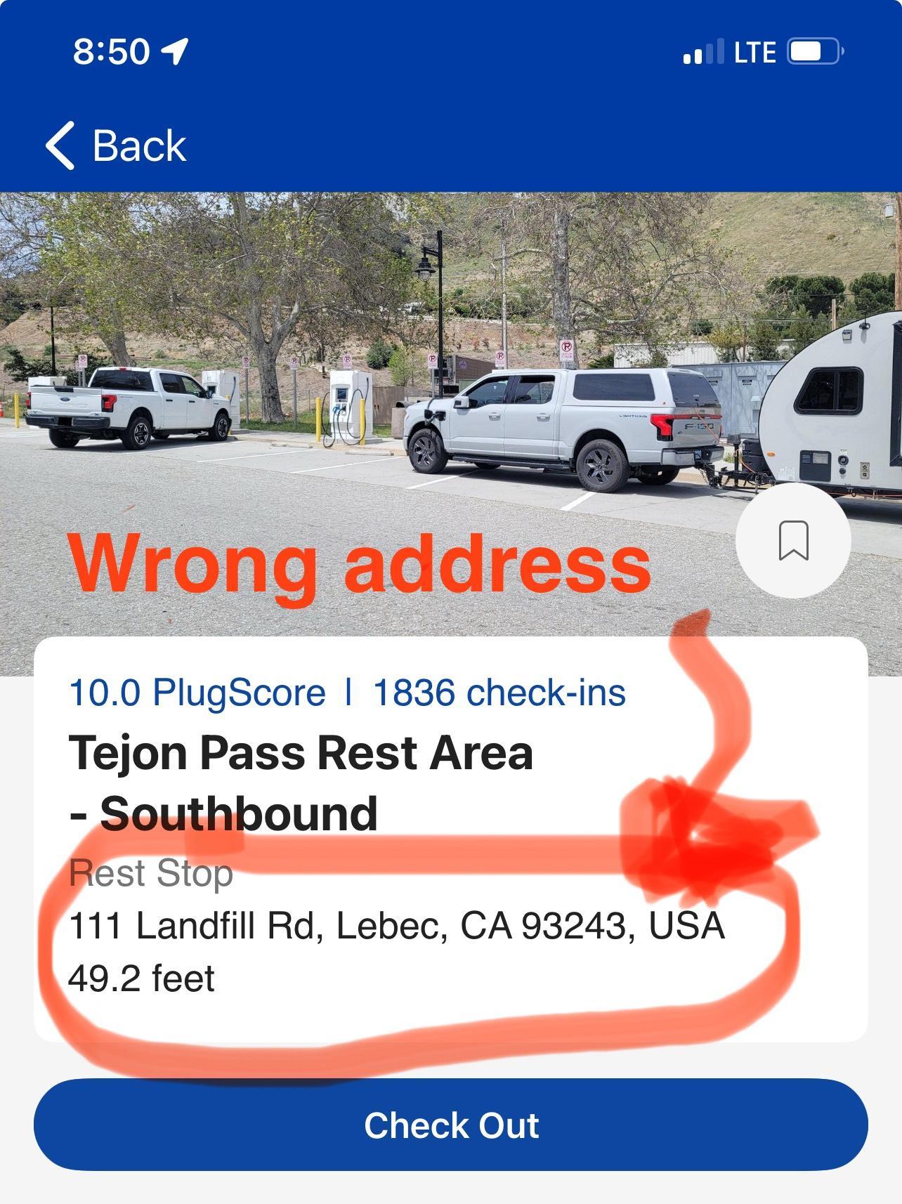 Tejon Pass Rest Area - Southbound | Lebec, CA | EV Station