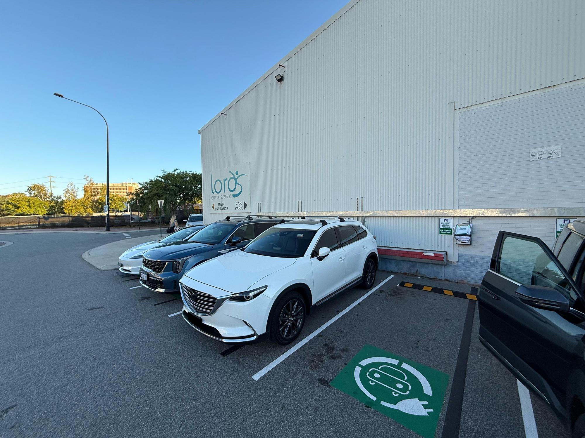 Lords Recreation Centre | Subiaco, WA | EV Station
