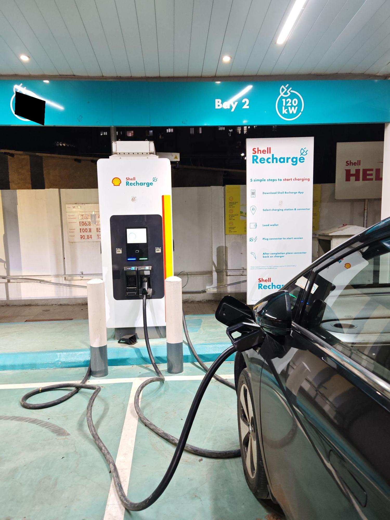 Shell Recharge Sus Road(120kw) | Pune, MH | EV Station