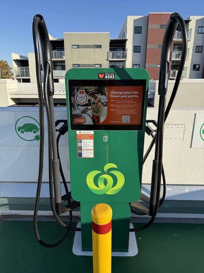 Woolworths Highgate | Perth, WA | EV Station