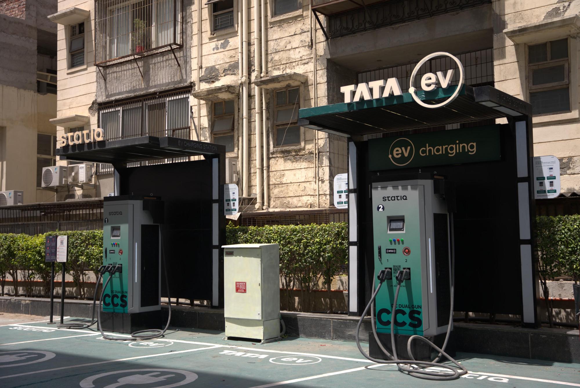 TATA.ev x Statiq | MegaCharger - SS Plaza DC charging station | Gurugram, HR | EV Station