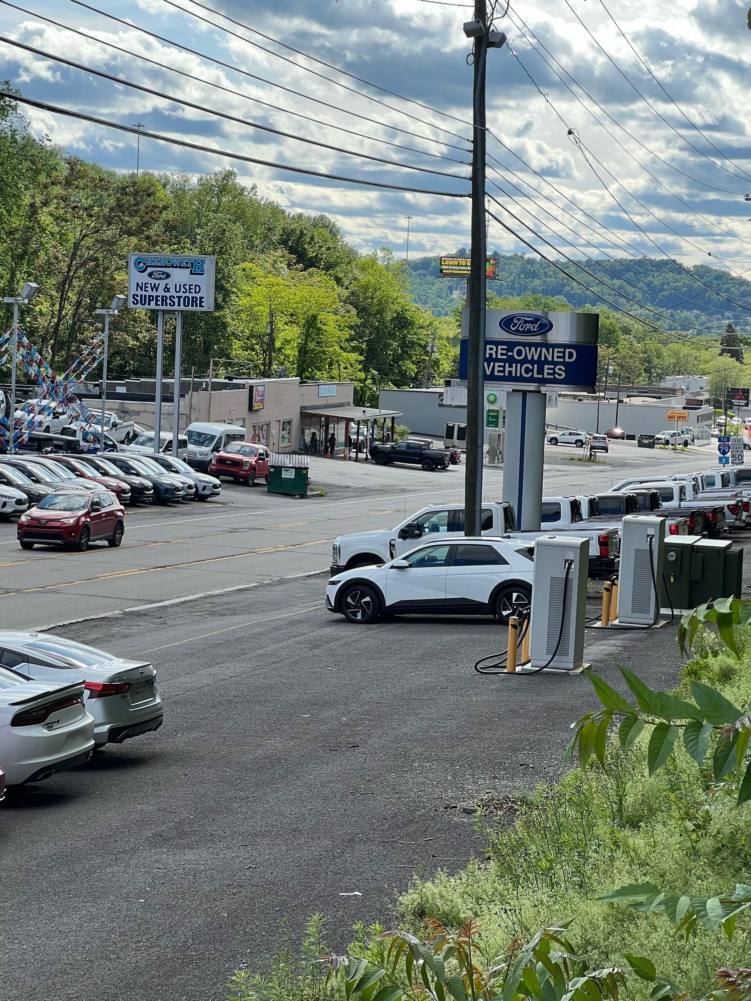 Chenoweth Ford - Pre-Owned Vehicle Lot | Clarksburg, WV | EV Station