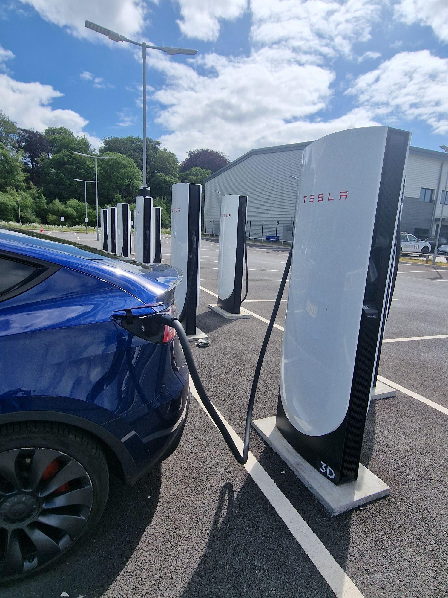 Tesla Exeter | 16 Matford Wy, Marsh Barton, Exeter EX2 8NL, UK | EV Station