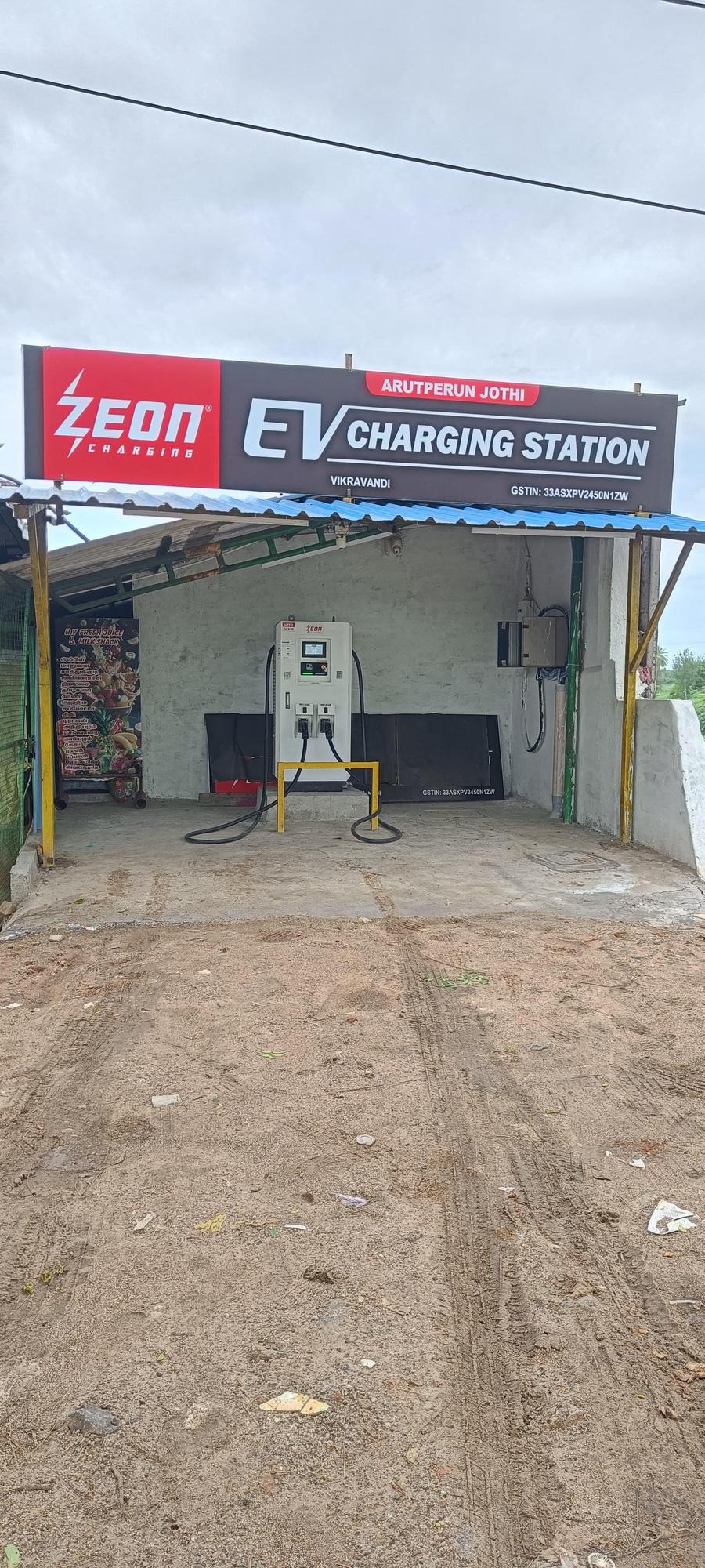 Zeon Charging | Fast charger DC 60kW CCS2 Dual Gun Charger | Vikravandi ...