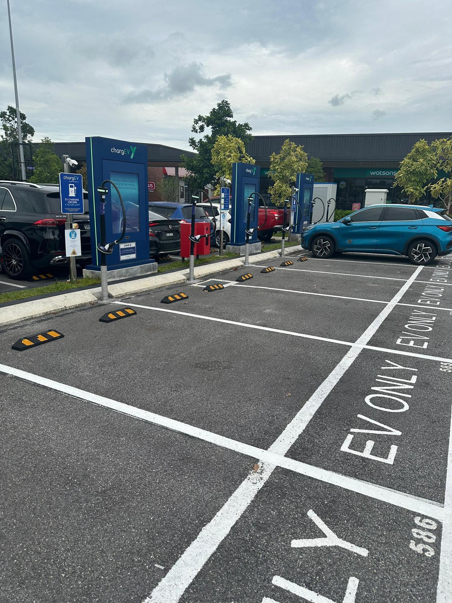 chargEV | Elmina Lakeside Mall (120kW DC) | Shah Alam, Selangor | EV ...