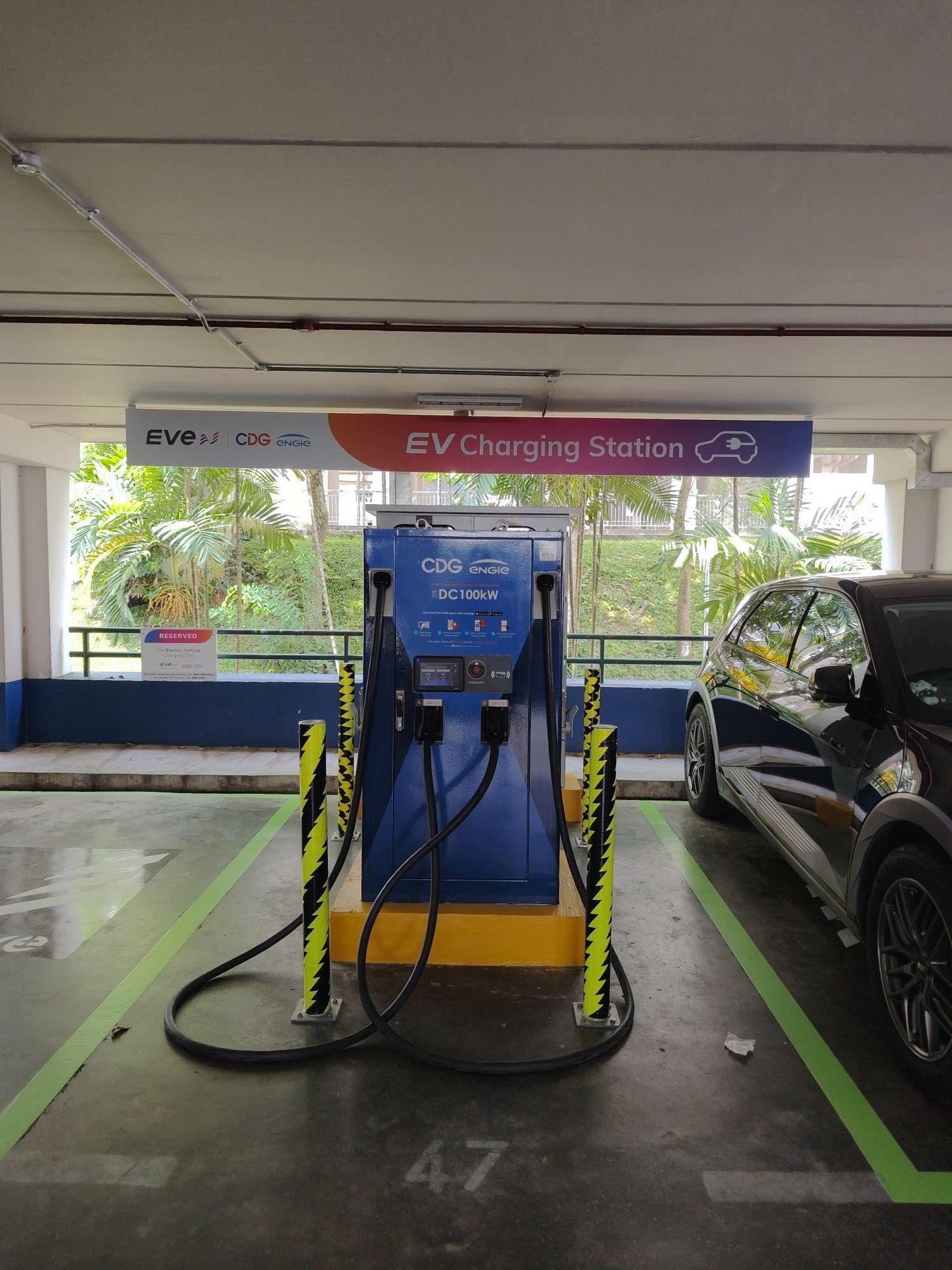 Fajar Shopping Centre | 446A Fajar Rd, Singapore 671446 | EV Station