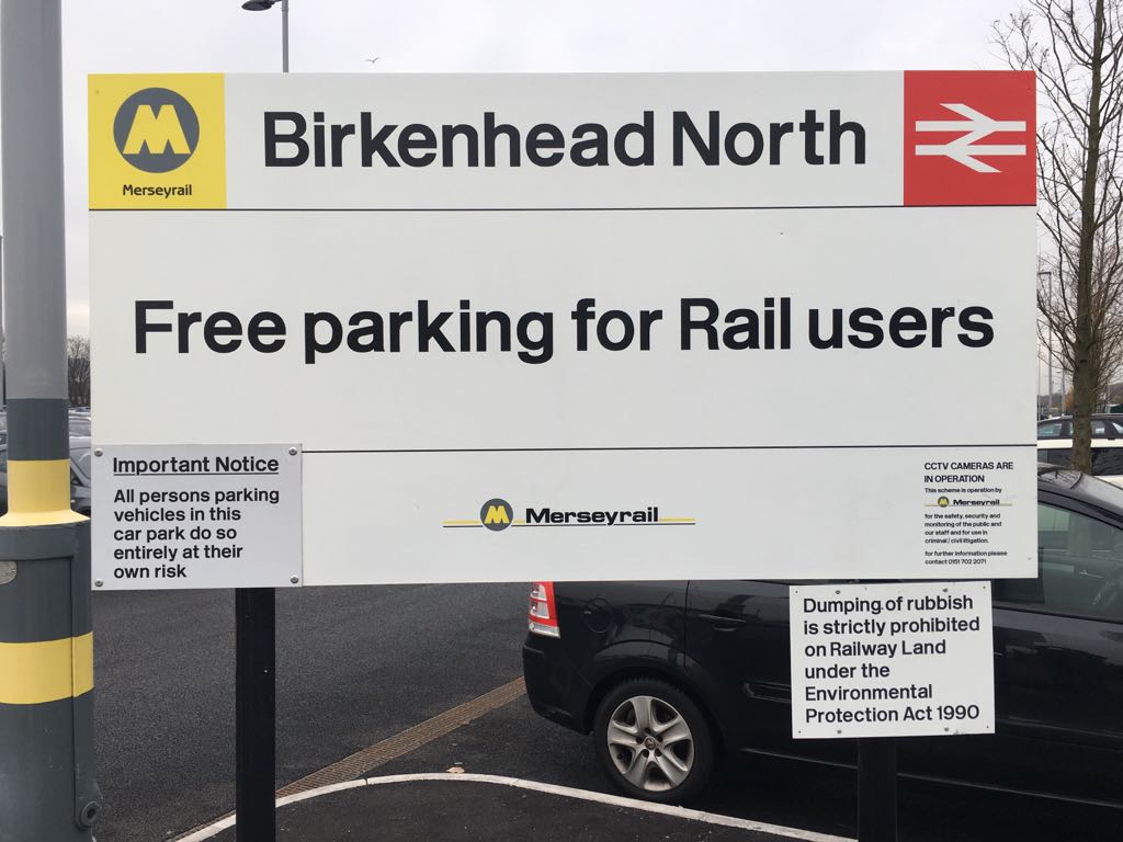 Birkenhead North Railway Station Park & Ride | Birkenhead, England | EV ...
