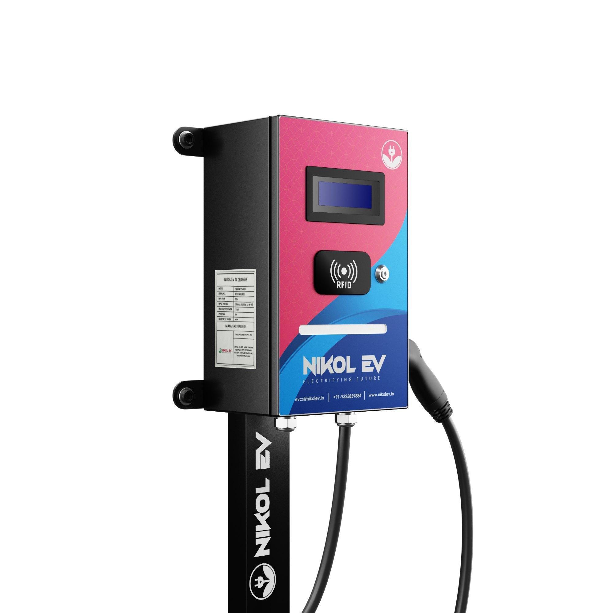 Suvarnjyot Nikol EV 7.4kw | Kamargaon, MH | EV Station