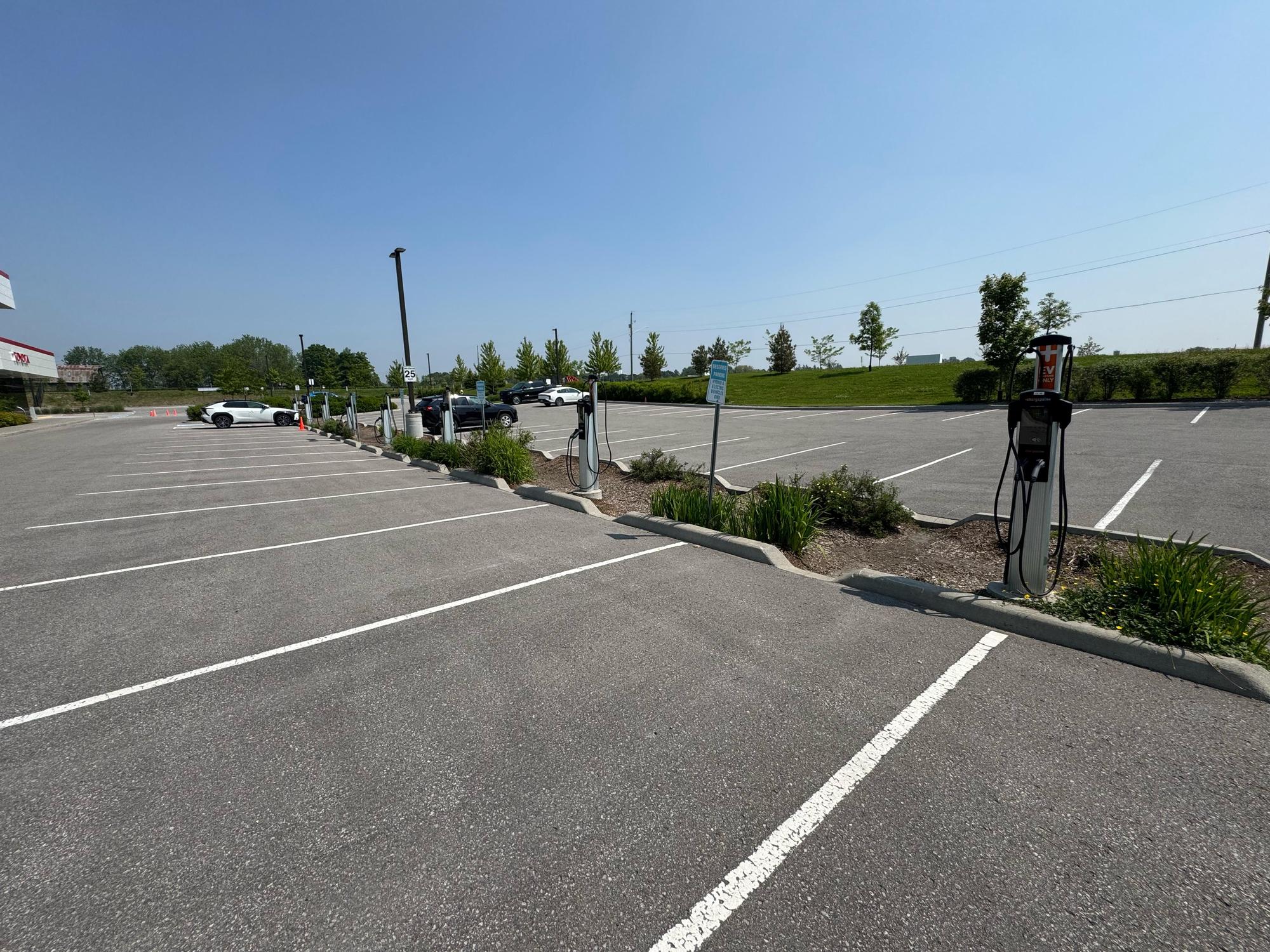Toyota Distribution Center | Clarington, ON | EV Station