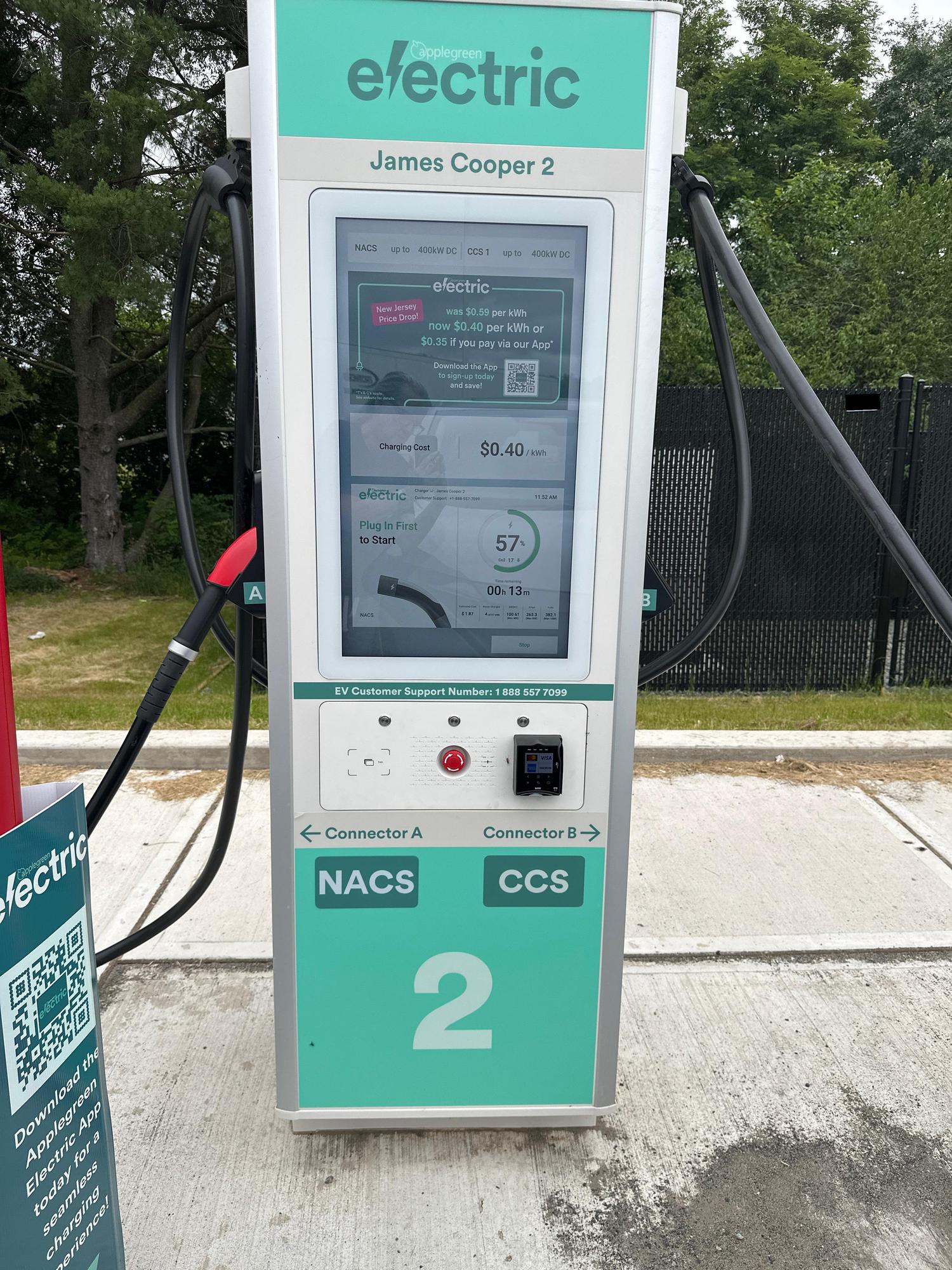 James Fenimore Cooper Service Area (2) | Mt Laurel Township, NJ | EV ...