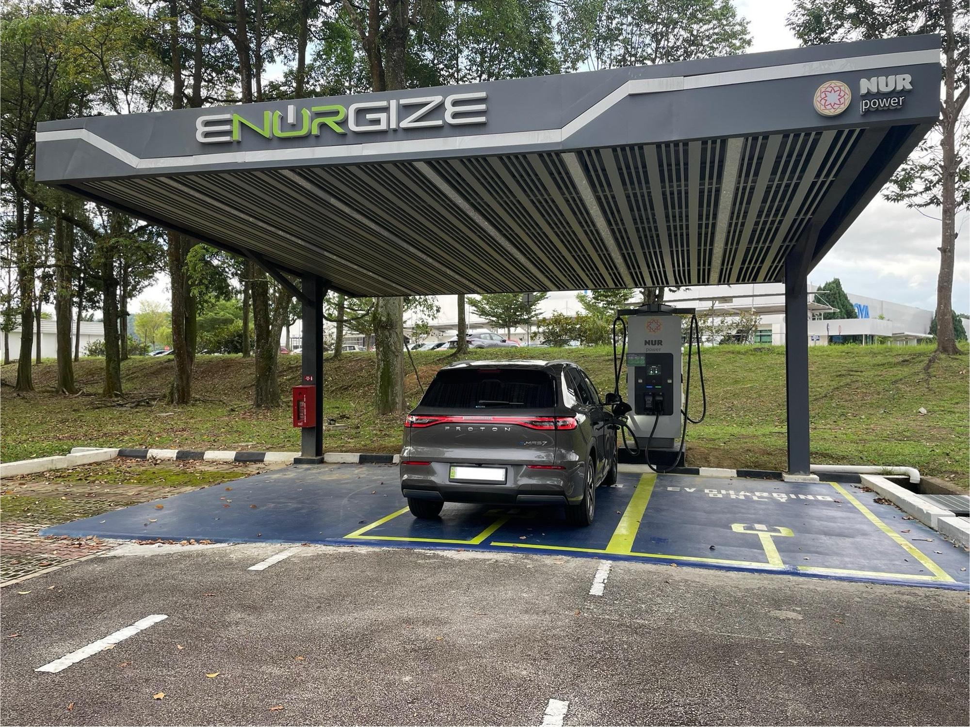 N.U.R POWER | Kulim Hi Tech Park (180kW DC) | Kulim, Kedah | EV Station