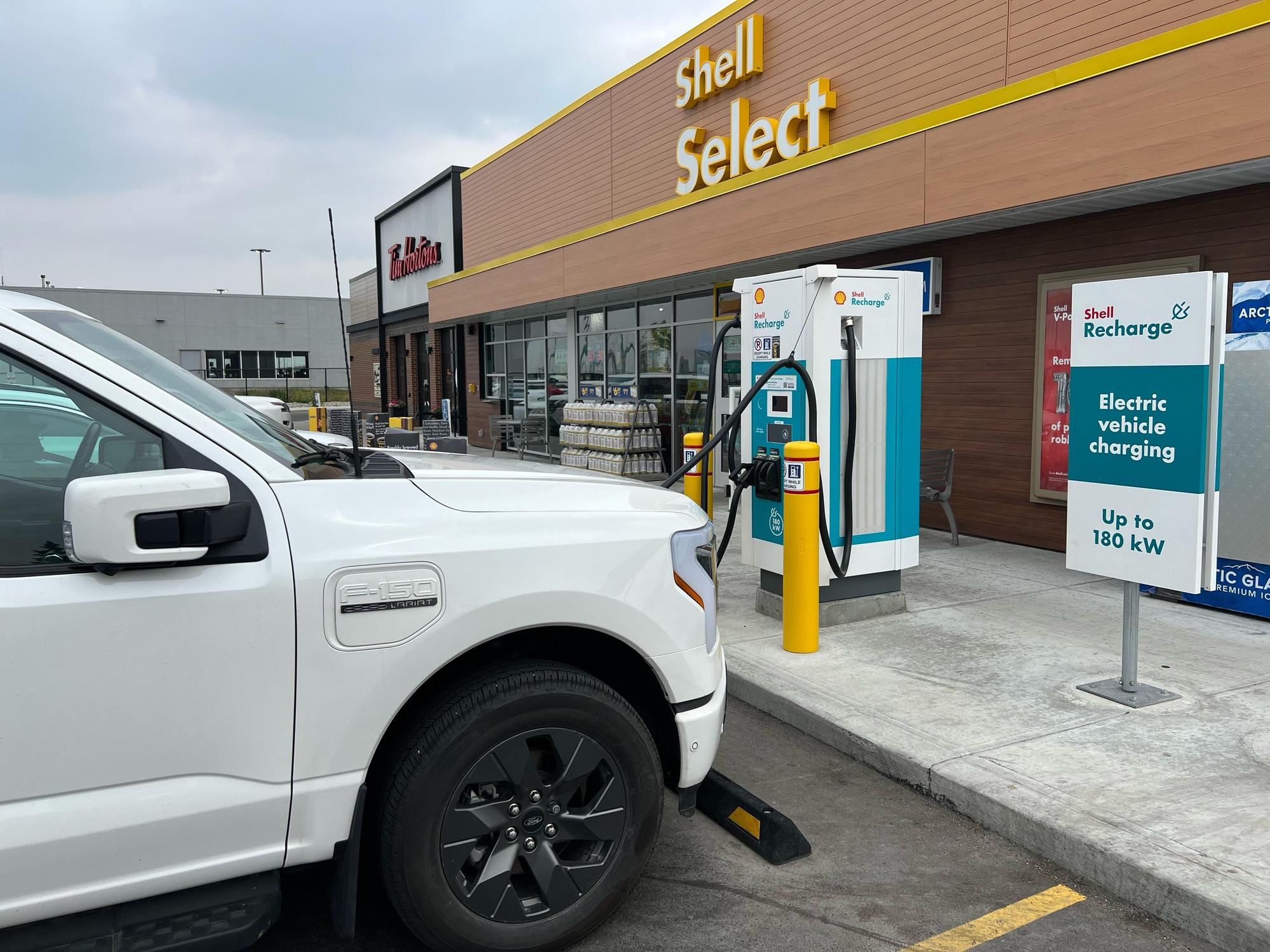 Shell - 9182 Airport Link NE | Calgary, AB | EV Station